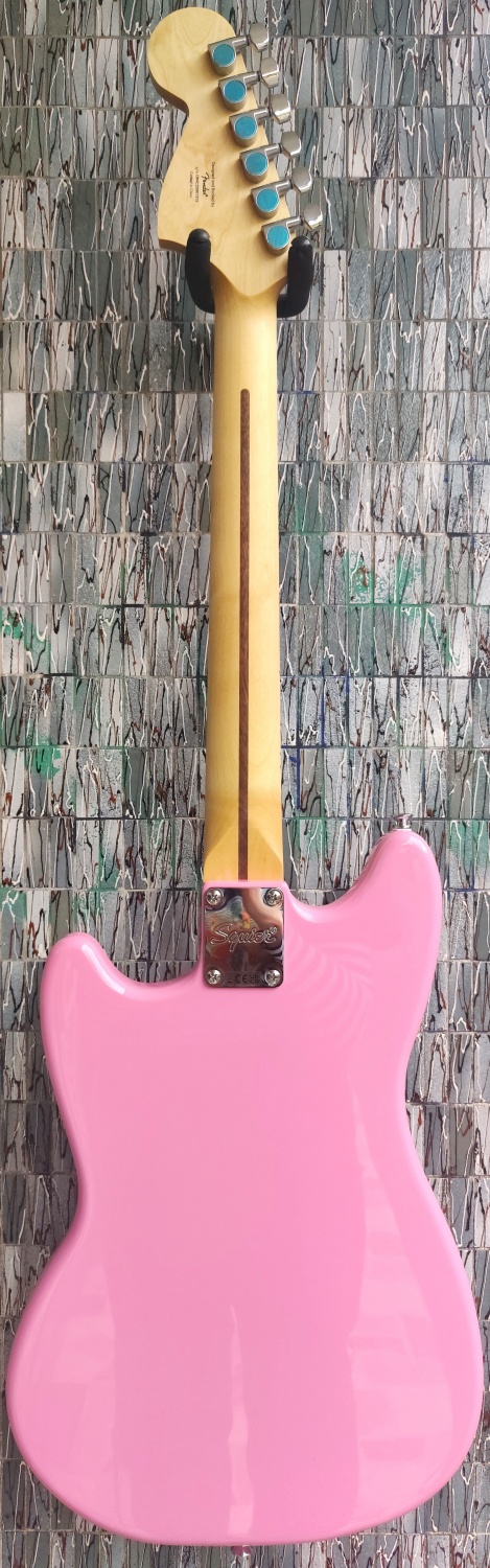 Squier Sonic Mustang HH, Maple Fingerboard, Flash Pink - jimmyegypt.com