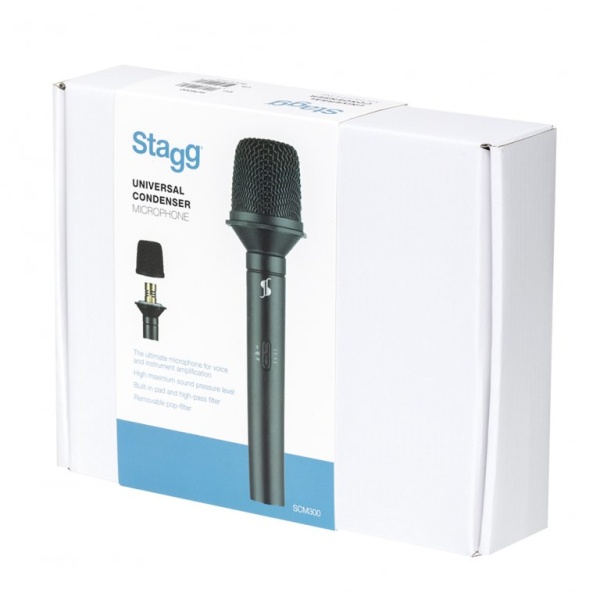 Stagg SCM300 Universal Condenser Microphone - jimmyegypt.com