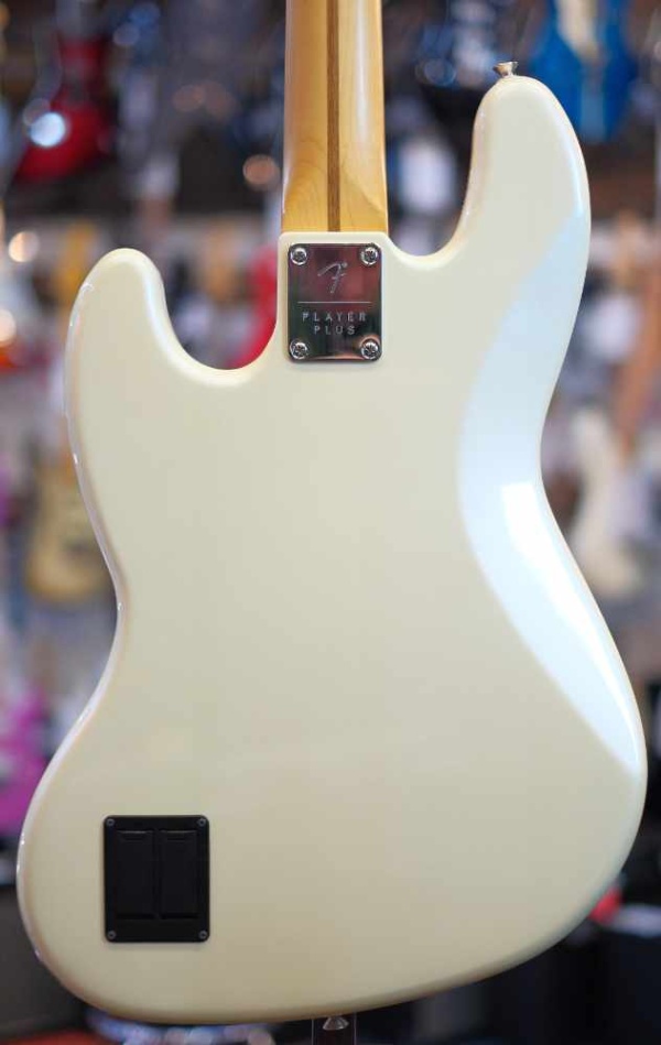 Fender 2021 Player Plus Active Jazz Bass, Olympic Pearl (Pre-Owned ...