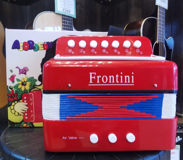Frontini Mini Accordion in Red - jimmyegypt.com