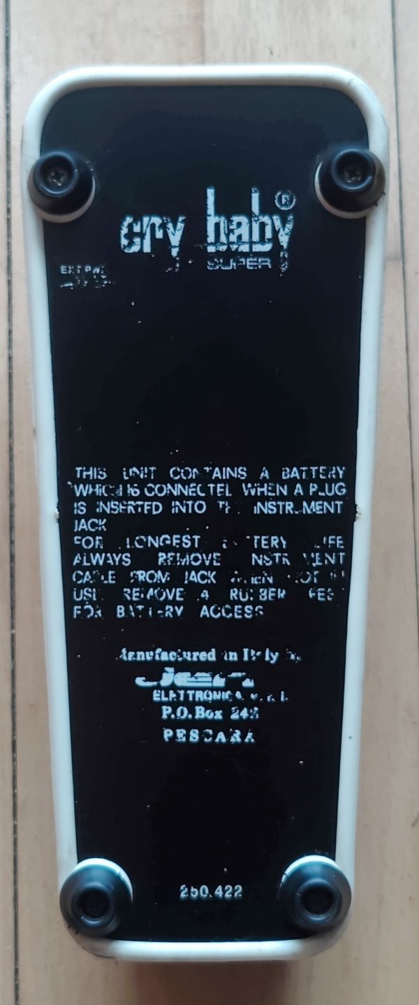 Cry Baby Super Wah 1970's (Pre-Owned) - jimmyegypt.com