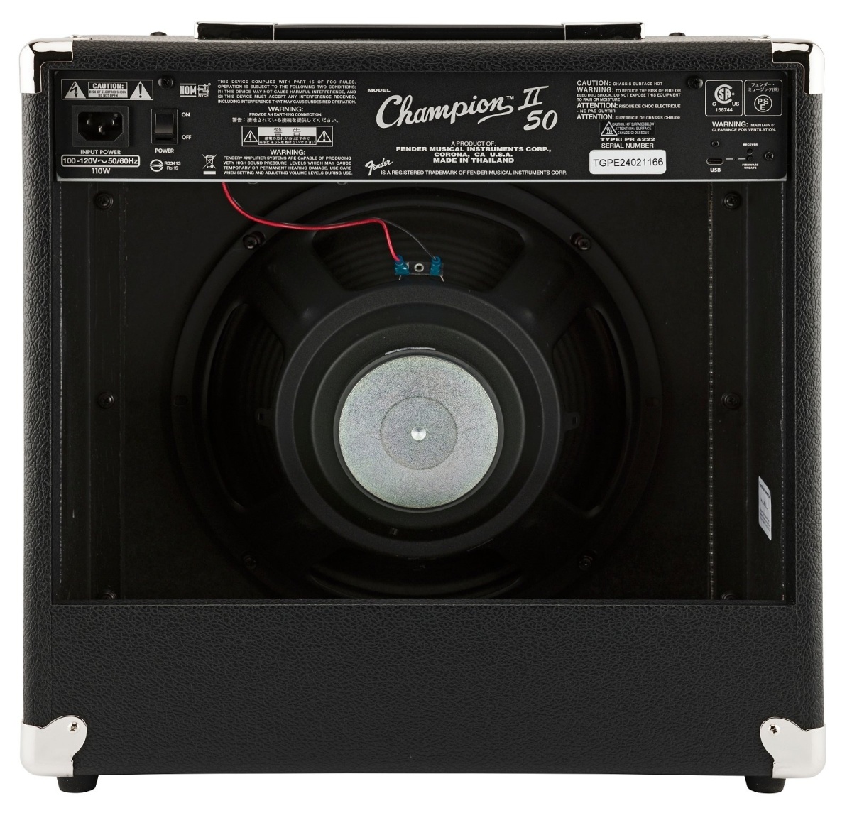 Fender Champion II 50 Combo Amplifier - jimmyegypt.com