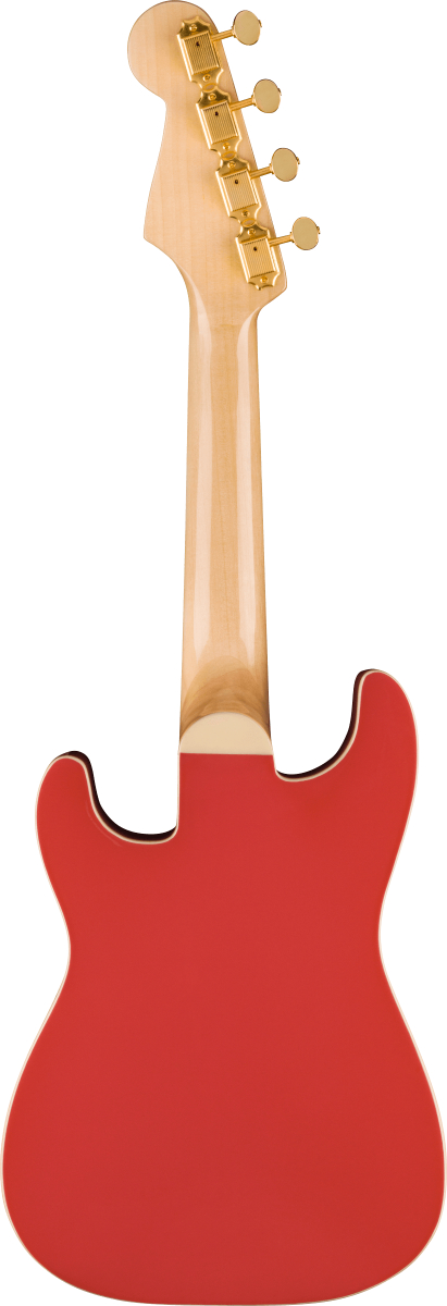 Fender FSR Fullerton Strat Electric Concert Ukulele, Fiesta Red ...