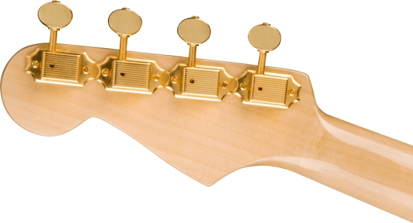 Fender FSR Fullerton Strat Electric Concert Ukulele, Fiesta Red ...