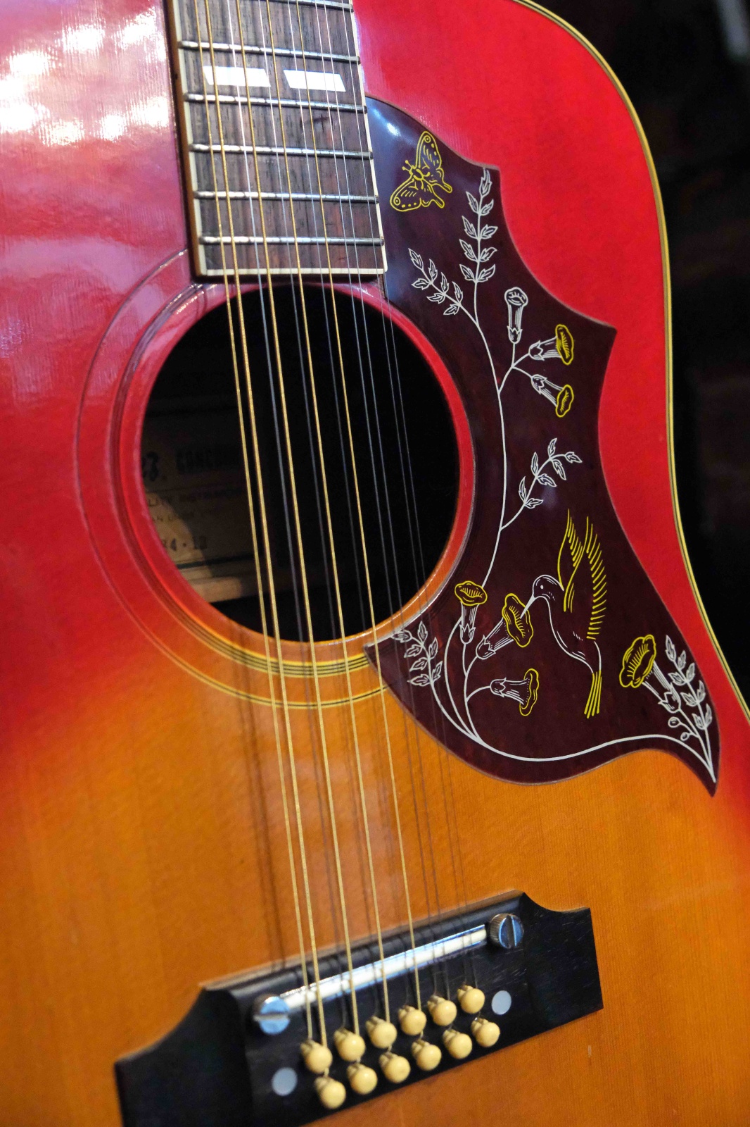 Ibanez Mid 70's 684-12 Concord Series Singing Bird 12-String Acoustic ...