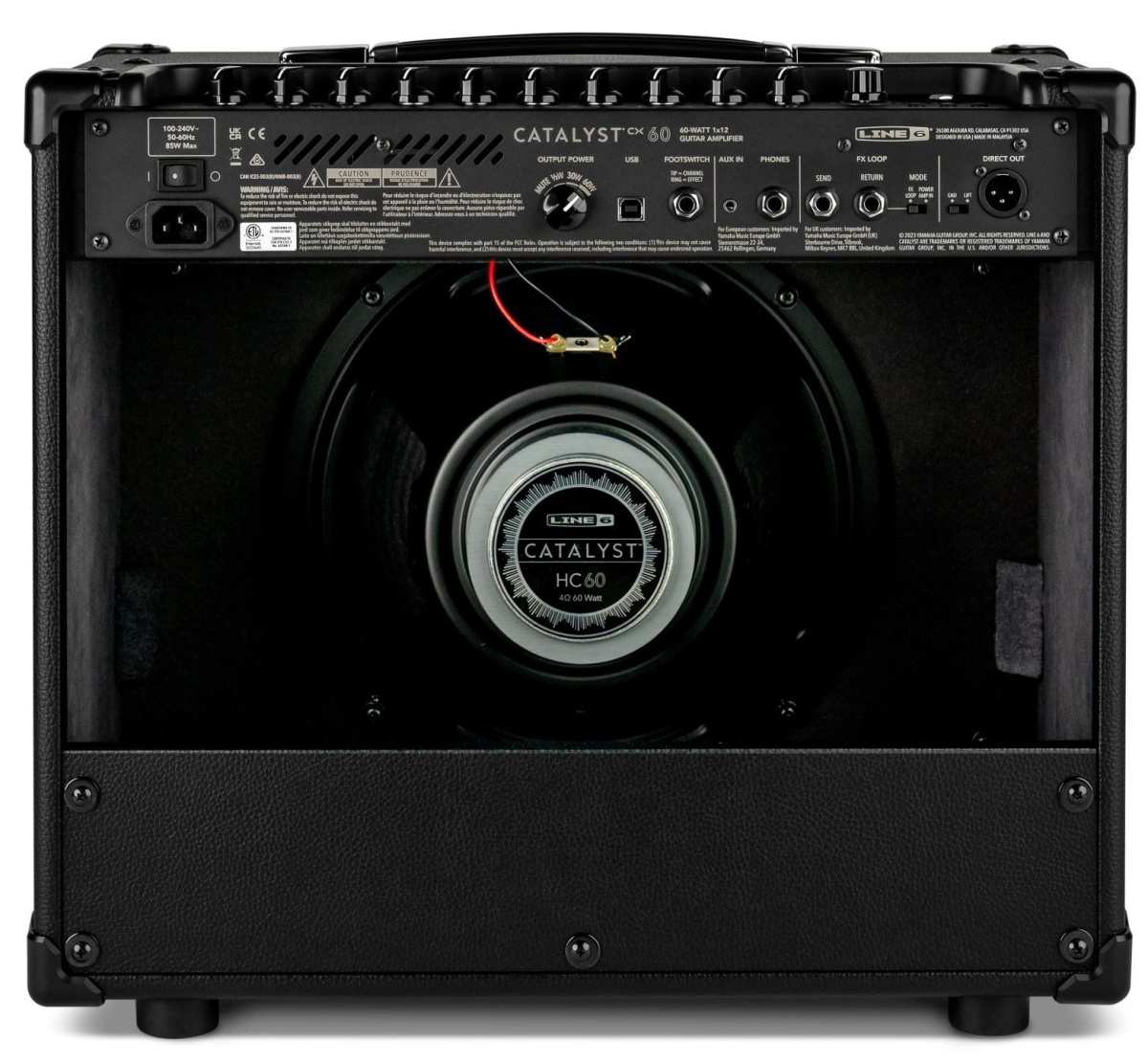 Line 6 Catalyst CX 60 Combo Guitar Modelling Amp - jimmyegypt.com