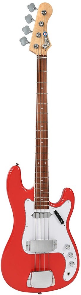 Rapier Symphonic Bass Guitar, Firenza Red - jimmyegypt.com