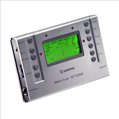 Sabine MetroTune MT12000 LCD Tuner & Metronome - jimmyegypt.com